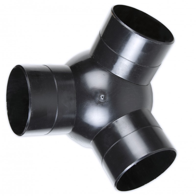 Dust Collector Y- Branch 150 / 3x100 mm