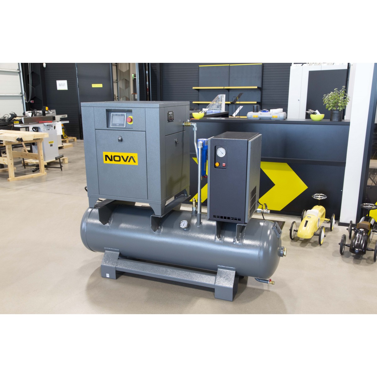 NOVA SC-7.5C Screw compressor