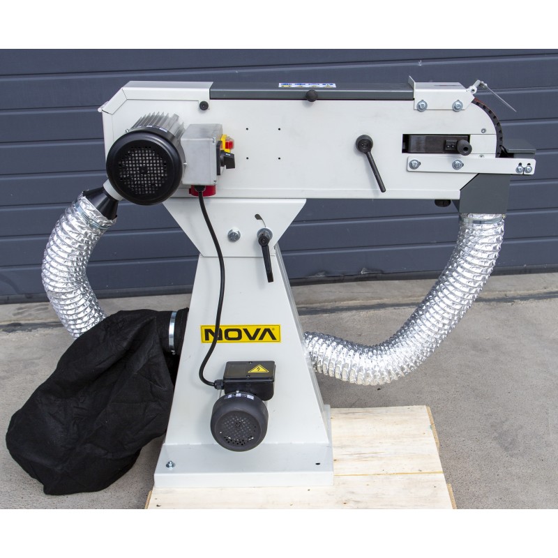 NOVA 75DC Belt Sander for Metal with dust collector